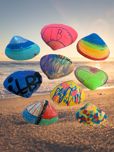 Long Island Shell Painting - Help Paint Long Beach Cleanup Shells