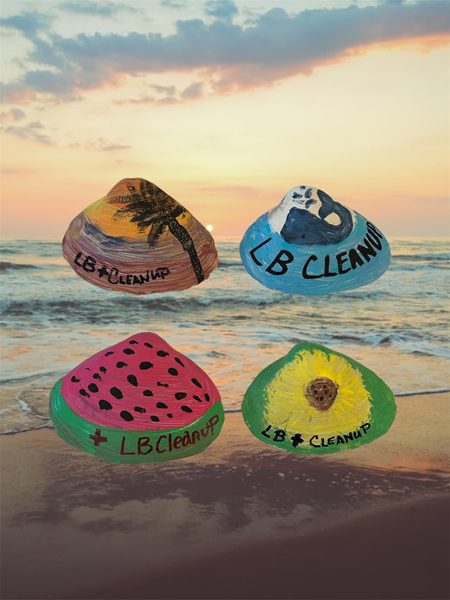 Long Island Shell Painting - Help Paint Long Beach Cleanup Shells